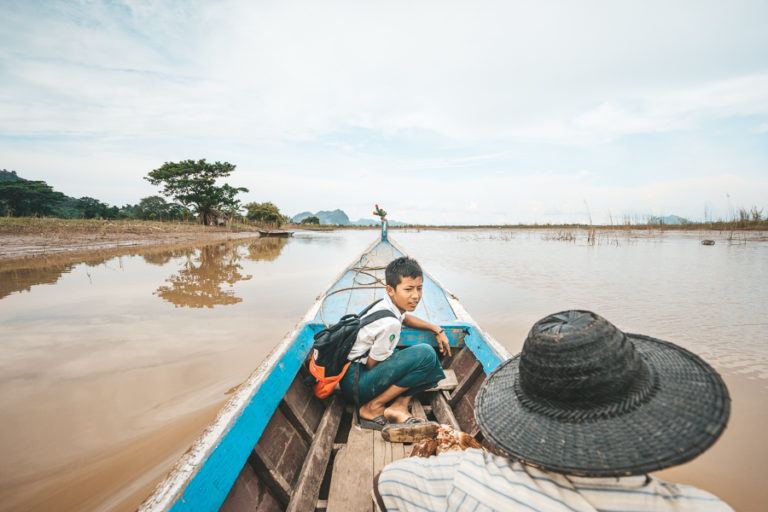 Hiking the Hpan Pu Mountain Trail in Hpa An, Myanmar