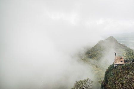 Hiking to Mt Zwegabin Monastery Hike in Hpa An, Myanmar