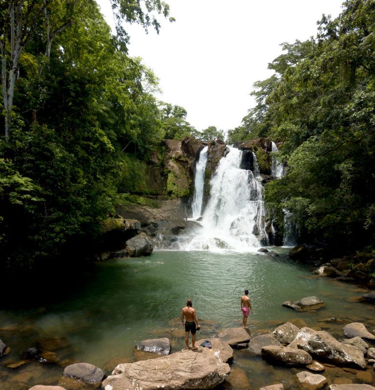Salto El Subi Waterfall In La Mesa, Veraguas