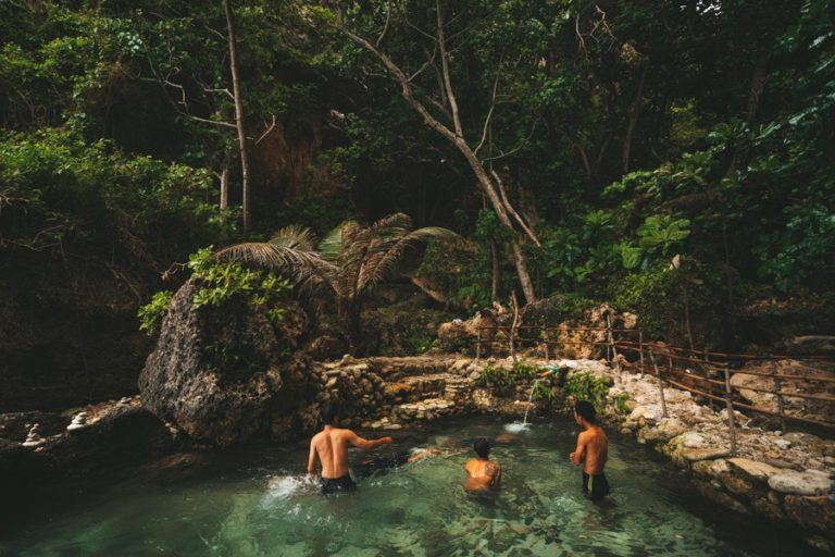 Tembeling Beach, Natural Pool & Forest on Nusa Penida