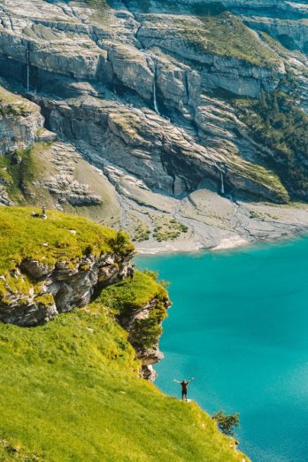 Oeschinen Lake & Panaroma Hike in Switzerland