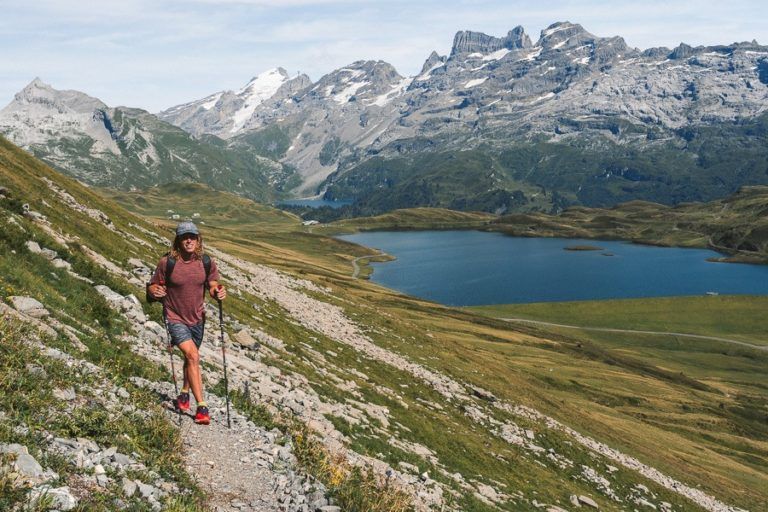 Hiking the Four Lakes Trail in Engelberg, Switzerland