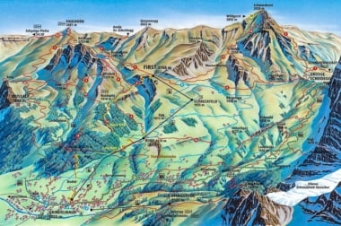 Faulhorn Summit: Hiking from First & Bachalpsee