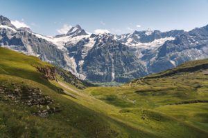 Faulhorn Summit: Hiking from First & Bachalpsee