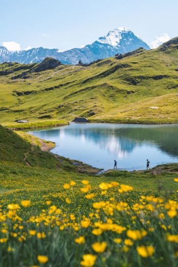 Faulhorn Summit: Hiking from First & Bachalpsee