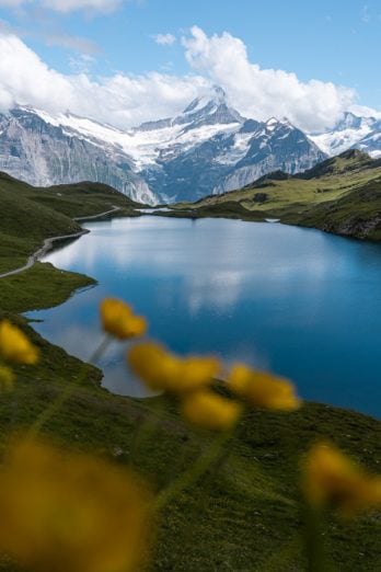 Faulhorn Summit: Hiking from First & Bachalpsee