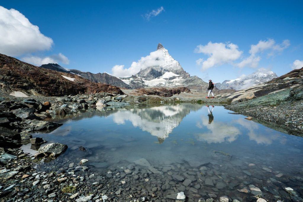 Hiking the Matterhorn Glacier Trail in Zermatt, Switzerland