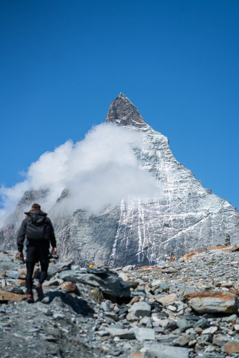 Hiking the Matterhorn Glacier Trail in Zermatt, Switzerland