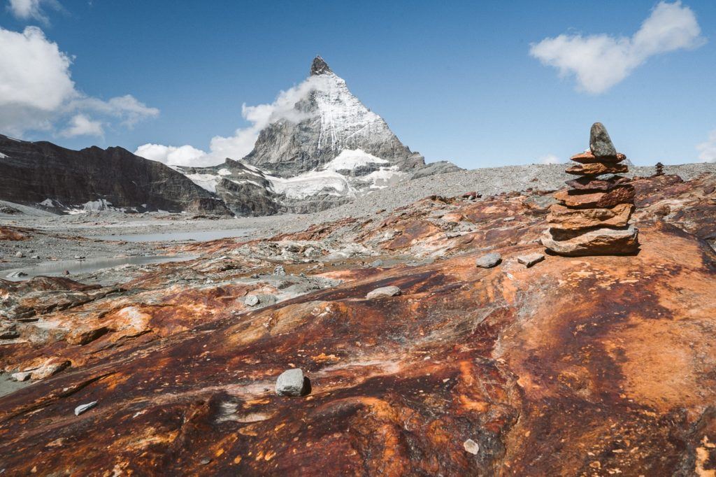 Hiking the Matterhorn Glacier Trail in Zermatt, Switzerland