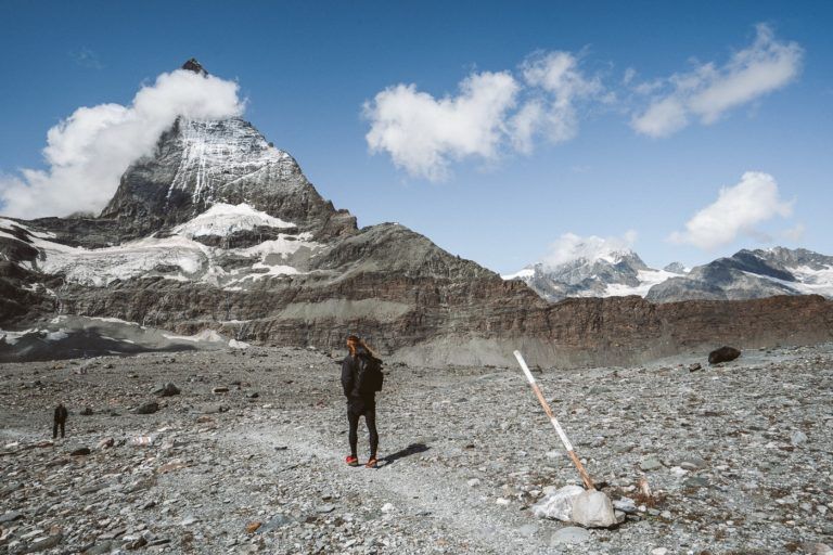 Hiking the Matterhorn Glacier Trail in Zermatt, Switzerland