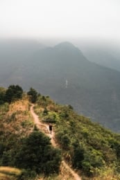 Hiking the Tai To Yan Ridge Trail in Hong Kong