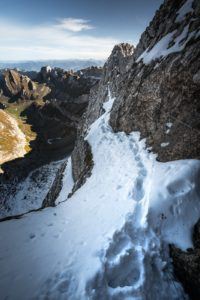 Hiking the Lisengrat Ridge Trail inbetween Säntis & Altmann in Alpstein
