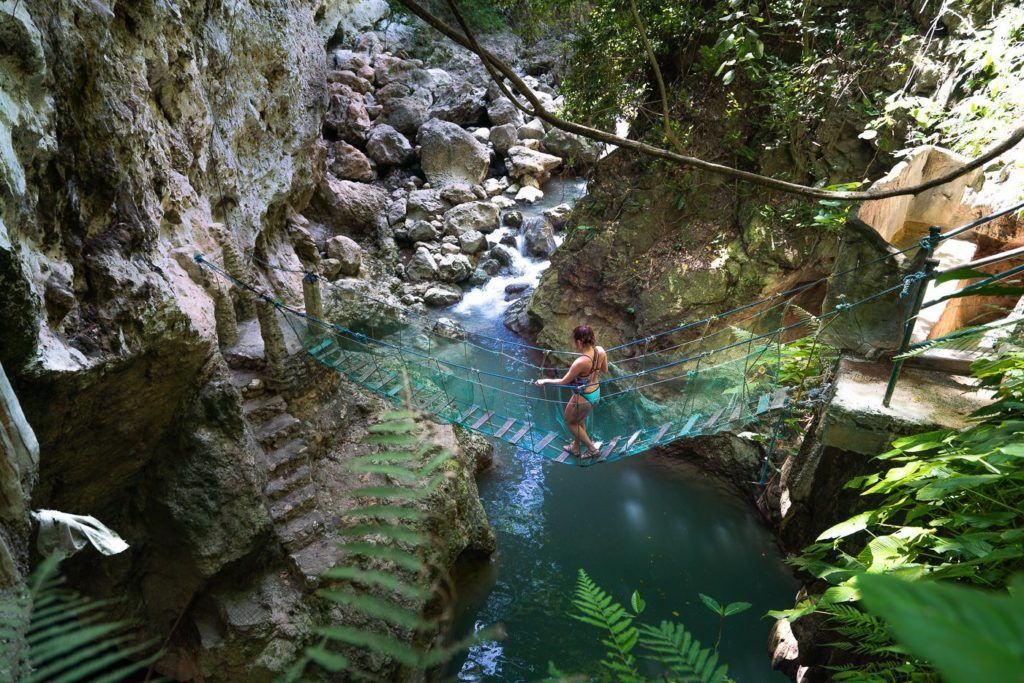 Esoy Hot Spring & Ka-Tinggo Falls In Catmon, Cebu