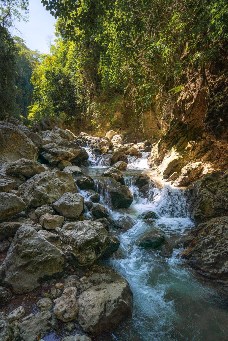 Esoy Hot Spring & Ka-Tinggo Falls In Catmon, Cebu