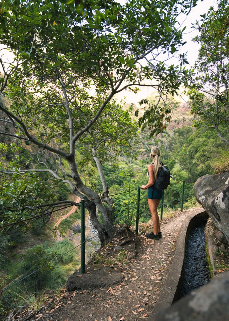 Hiking the Levada Do Moinho To Levada Nova Waterfall Trail on Madeira ...