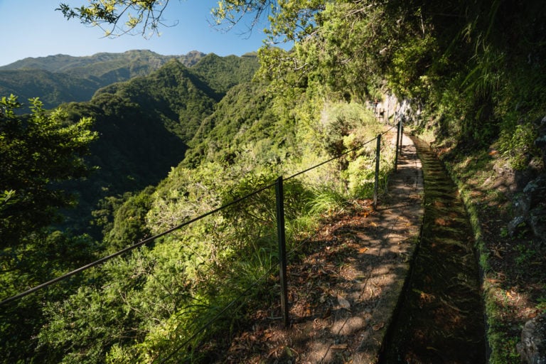 Hiking the Levada do Rei Waterfall Trail (PR18) on Madeira Island