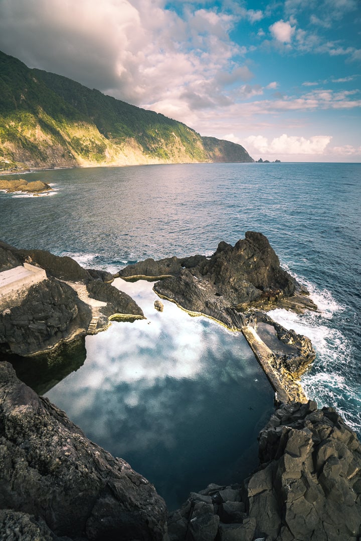 Seixal Natural Pools On Madeira Island