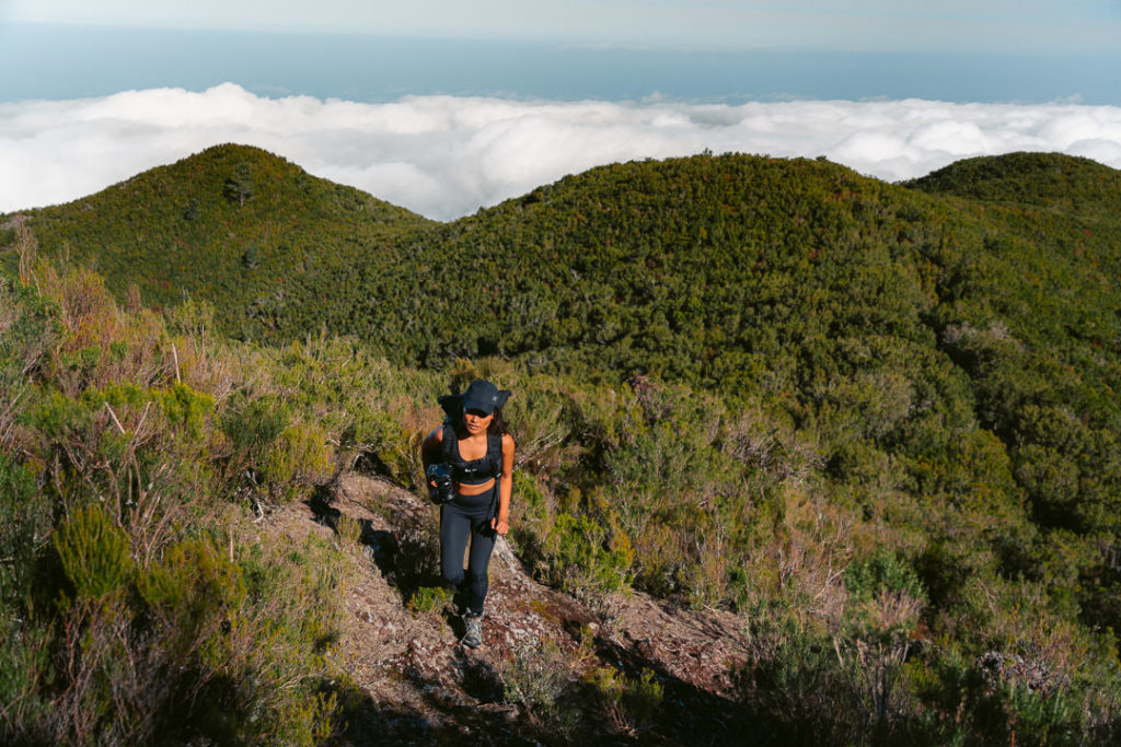 Hiking to Pico Cánario on Madeira Island
