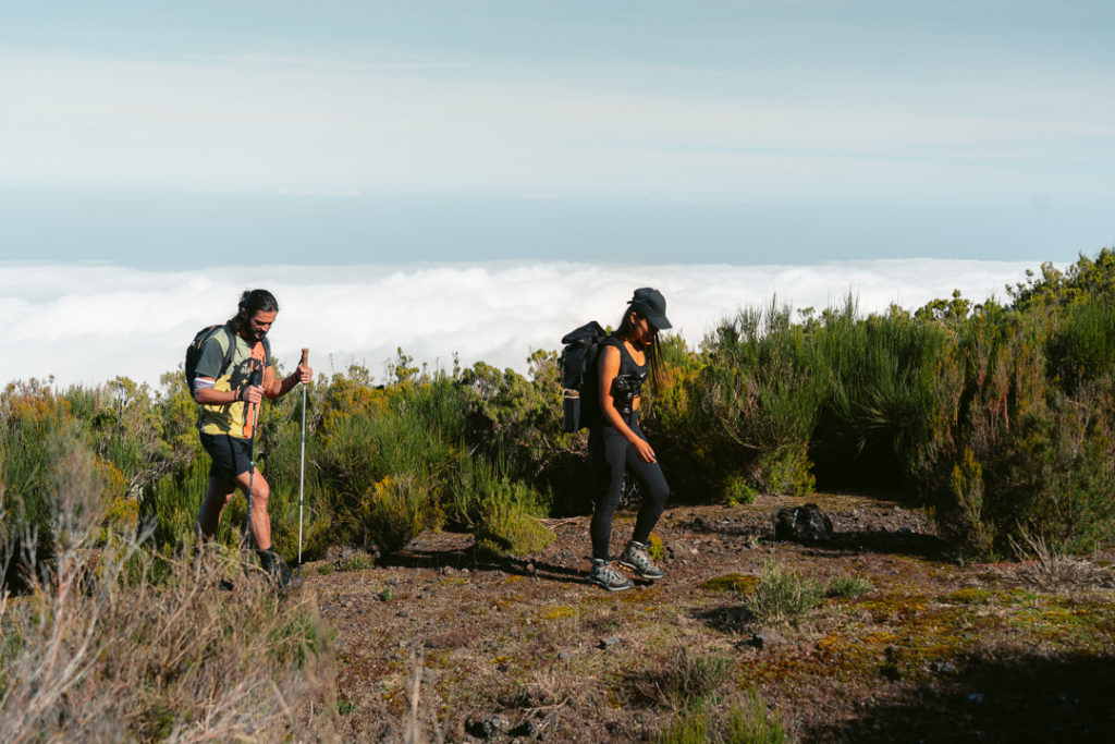 Hiking to Pico Cánario on Madeira Island