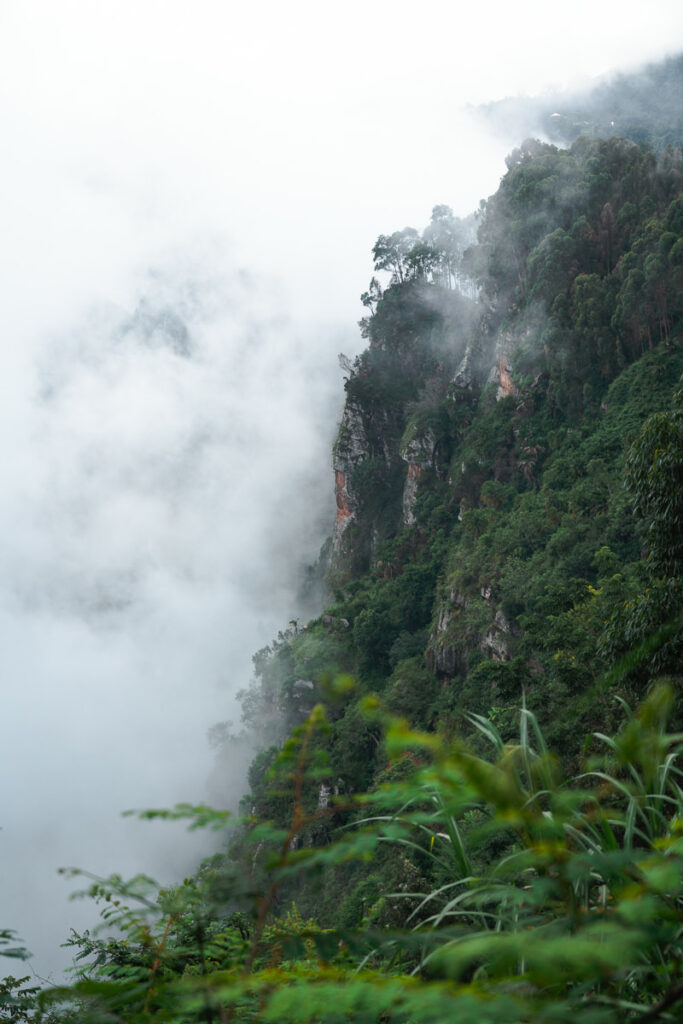 IRENTE VIEWPOINT IN LUSHOTO OF THE USAMBARA MOUNTAINS, TANZANIA ...