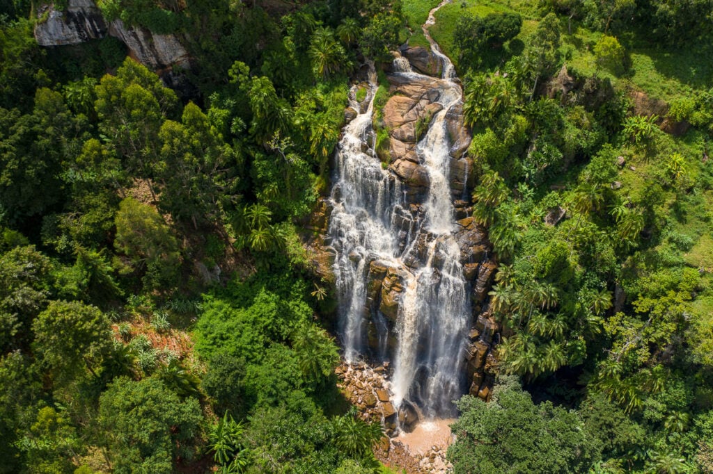 Hiking to Kisasa Waterfall in Usambara, Tanzania