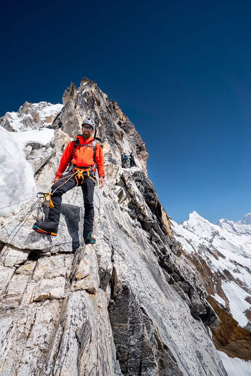 Climbing Ama Dablam Mountain (6,812m)