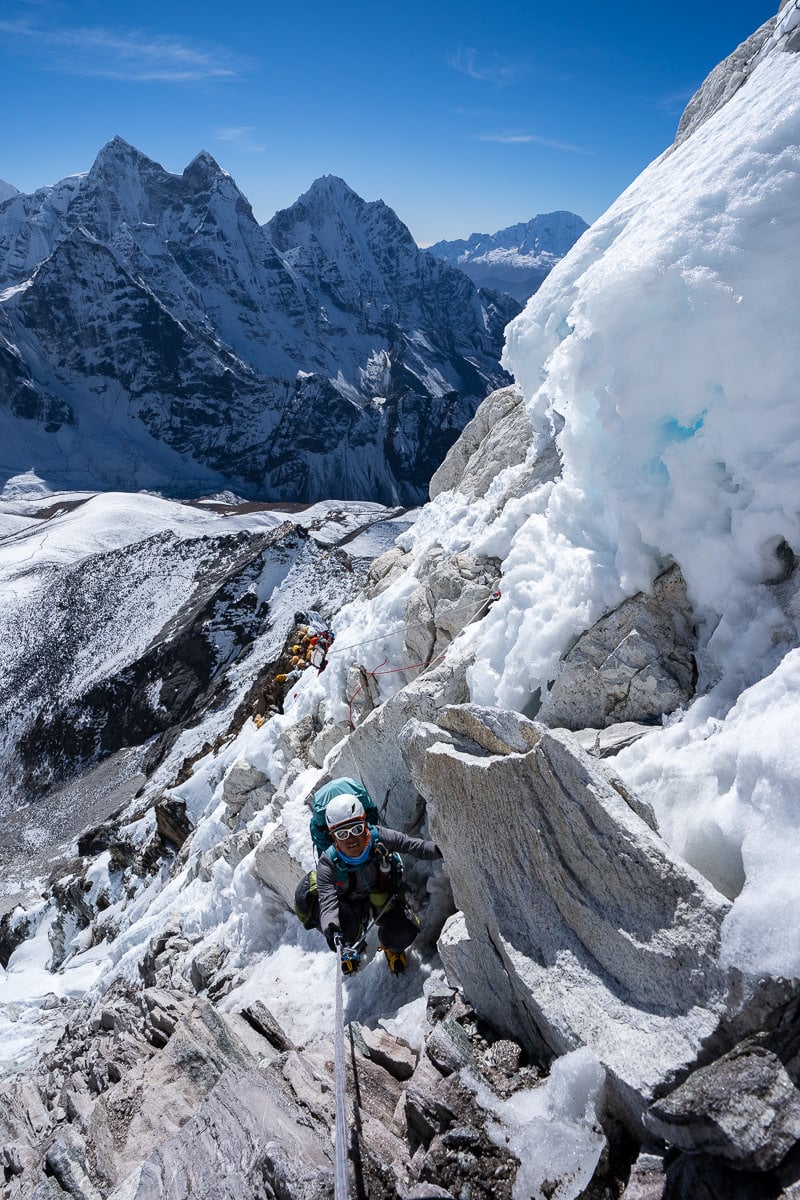 Climbing Ama Dablam Mountain (6,812m)