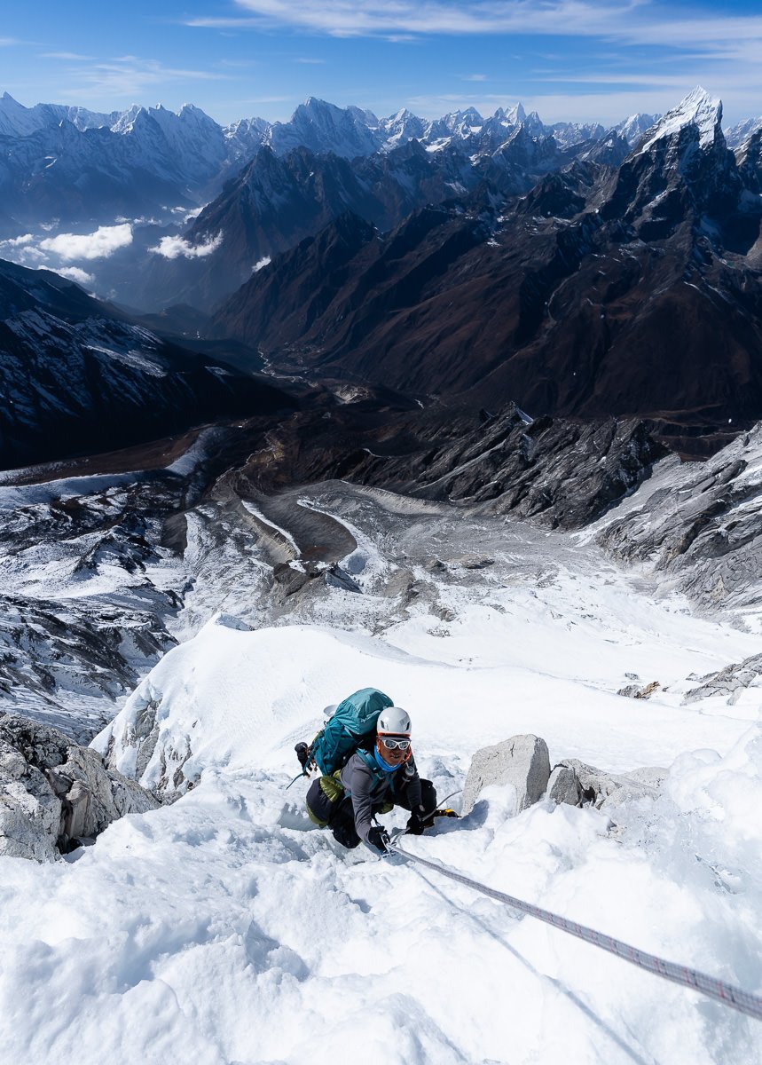 Climbing Ama Dablam Mountain (6,812m)