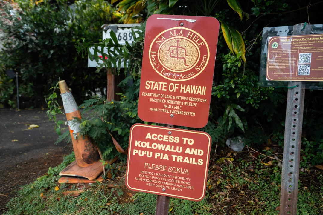 Hiking The Pu'u Pia Trail On Oahu, Hawaii