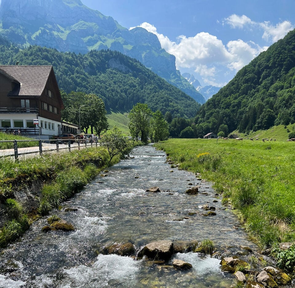 Hiking to Ebenalp & Aescher Hut in Alpstein, Switzerland