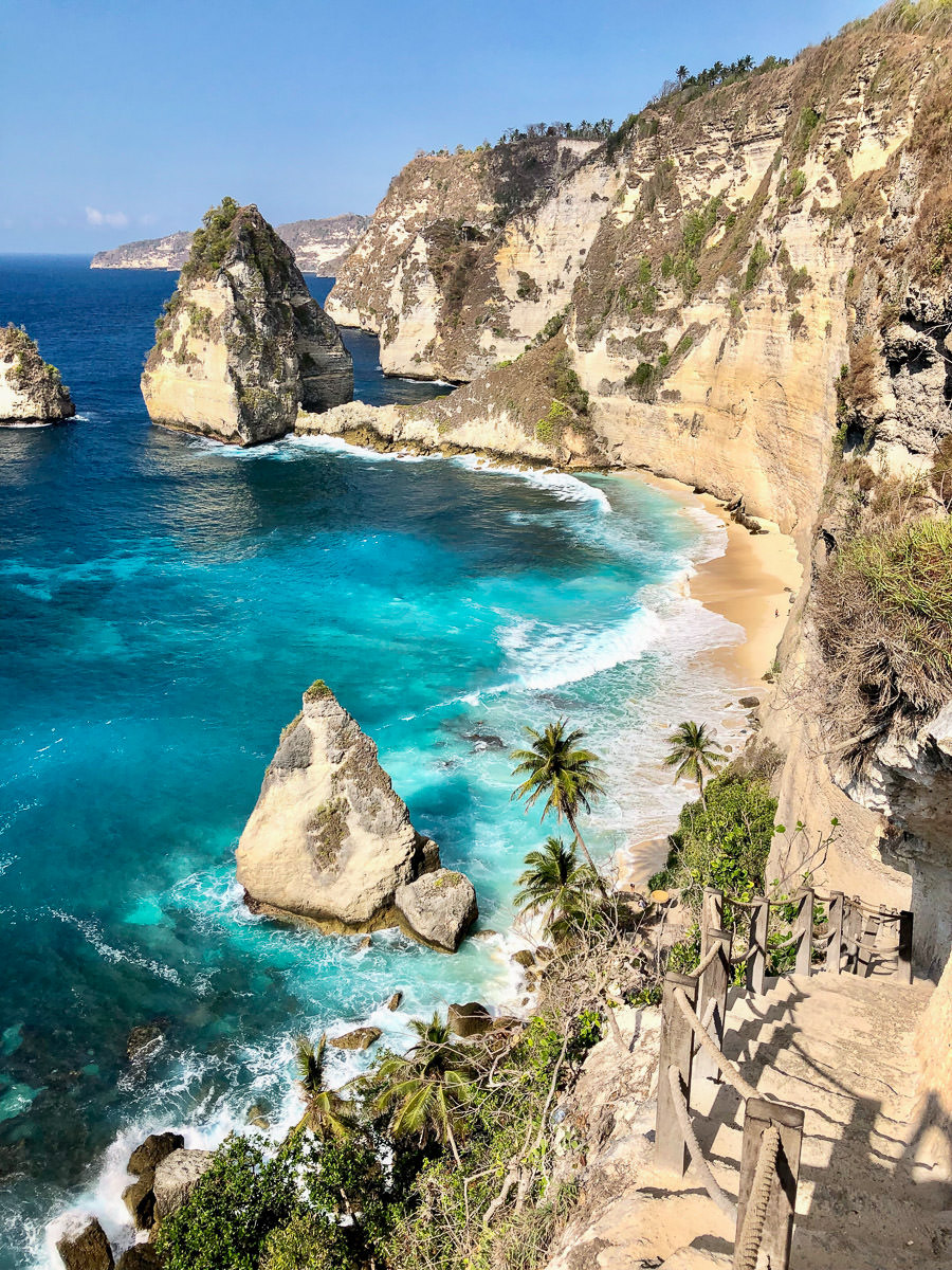 Diamond Beach On Nusa Penida: Epic Stairway To The Beach