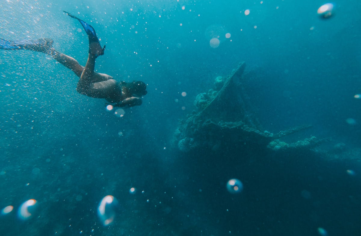 Skeleton Wreck in Coron, Palawan: Best Shipwreck Dive Site