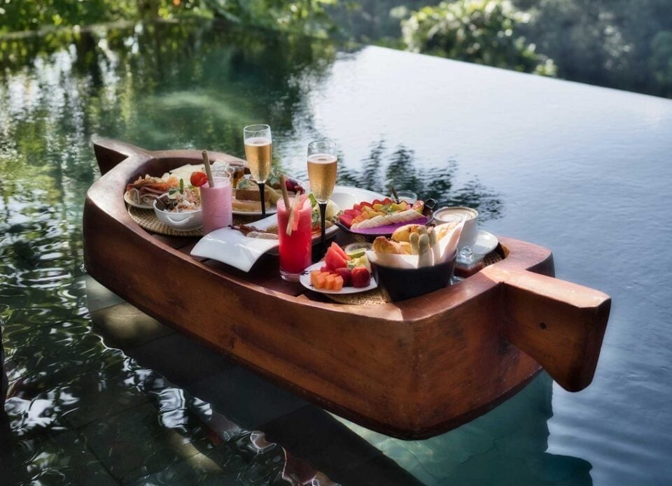 20 Best Resorts Offering Floating Breakfast in Bali